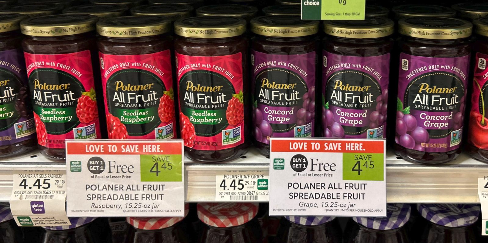 Polaner All Fruit Spread As Low As $1.48 At Publix - iHeartPublix