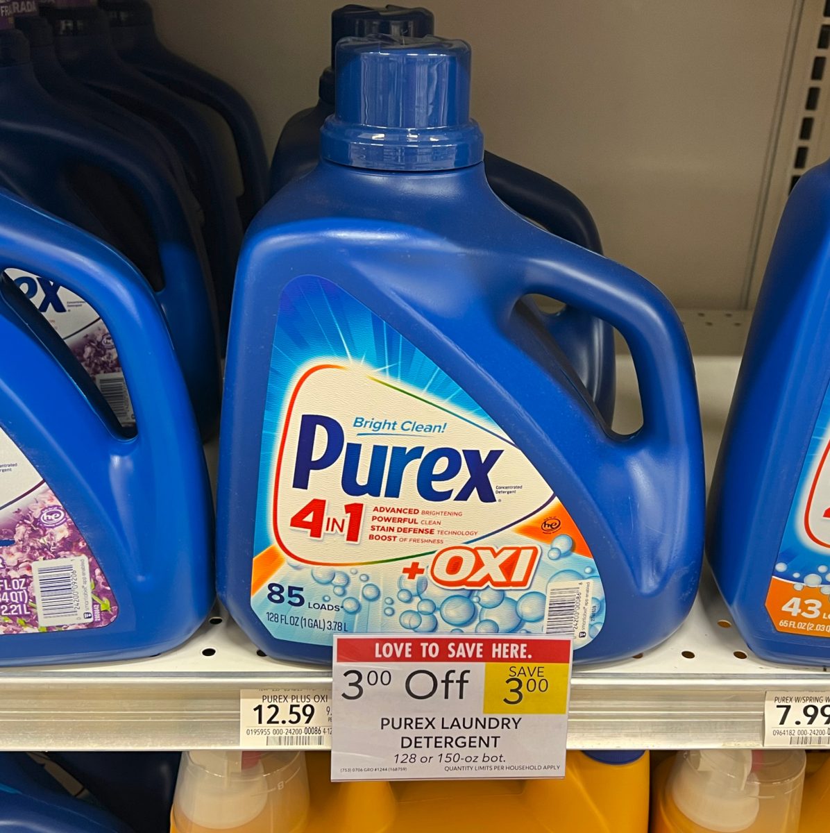 BIG Bottles Of Purex Liquid Laundry Detergent As Low As $7.59 At Publix (Regular Price $12.59 ...
