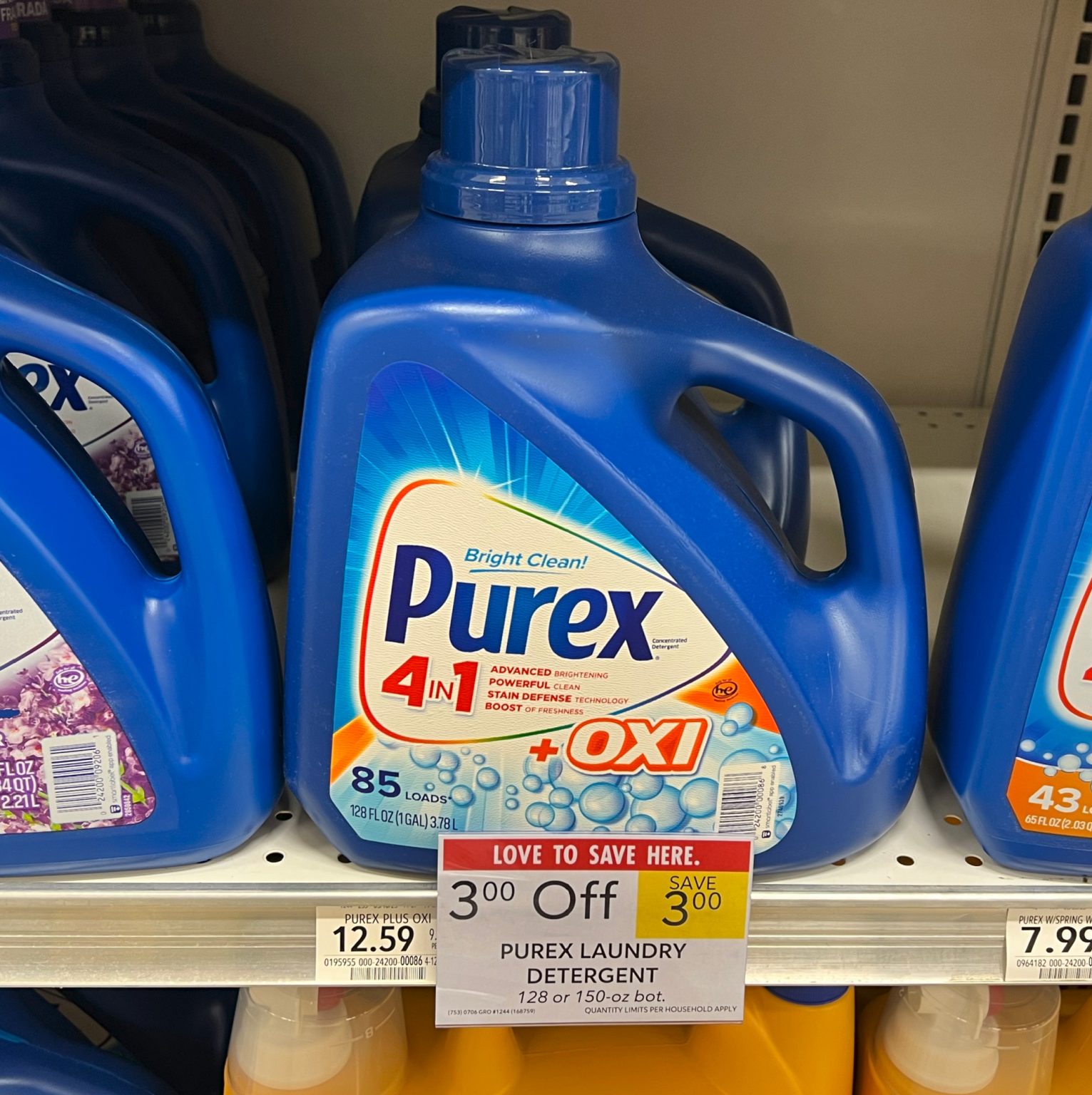 BIG Bottles Of Purex Liquid Laundry Detergent As Low As $7.59 At Publix (Regular Price $12.59 ...