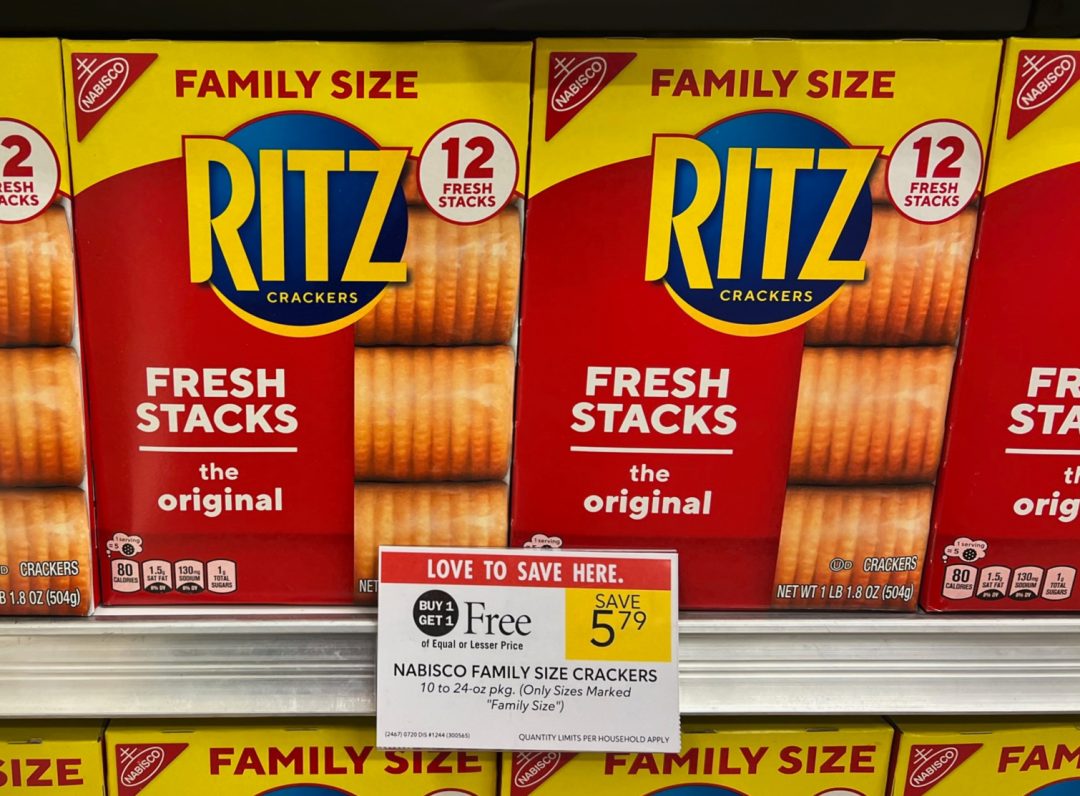 Nabisco Family Size Crackers Are Just $1.90 Per Box At Publix ...