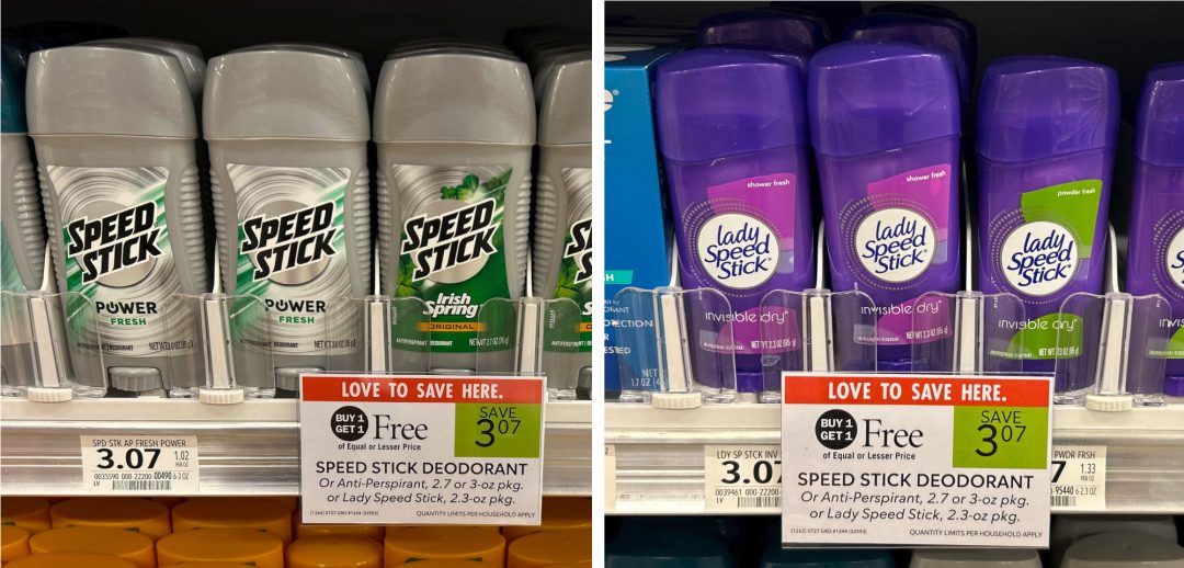Speed Stick Deodorant As Low As FREE At Publix - iHeartPublix