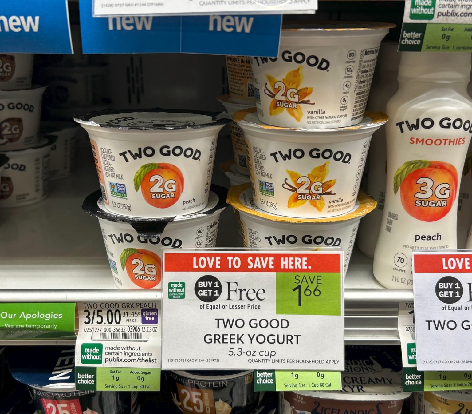 Grab Two Good Greek Yogurt Cups For As Low As 23¢ At Publix - iHeartPublix