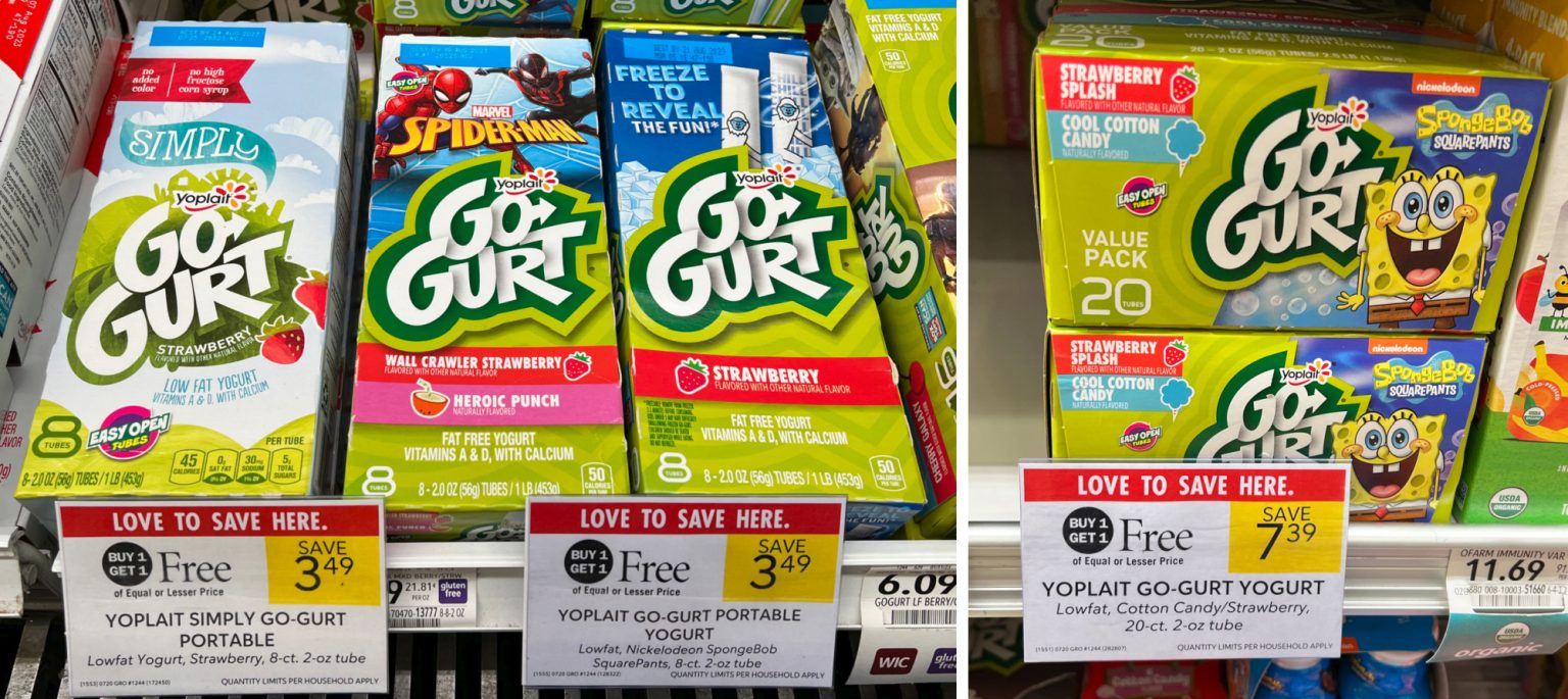Yoplait Go-Gurt As Low As $1 Per Box At Publix - iHeartPublix