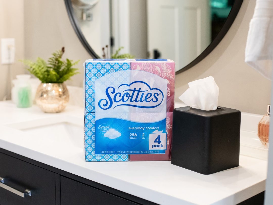 Get The 4-Count Multipack Of Scotties Facial Tissues For Just $3 At ...