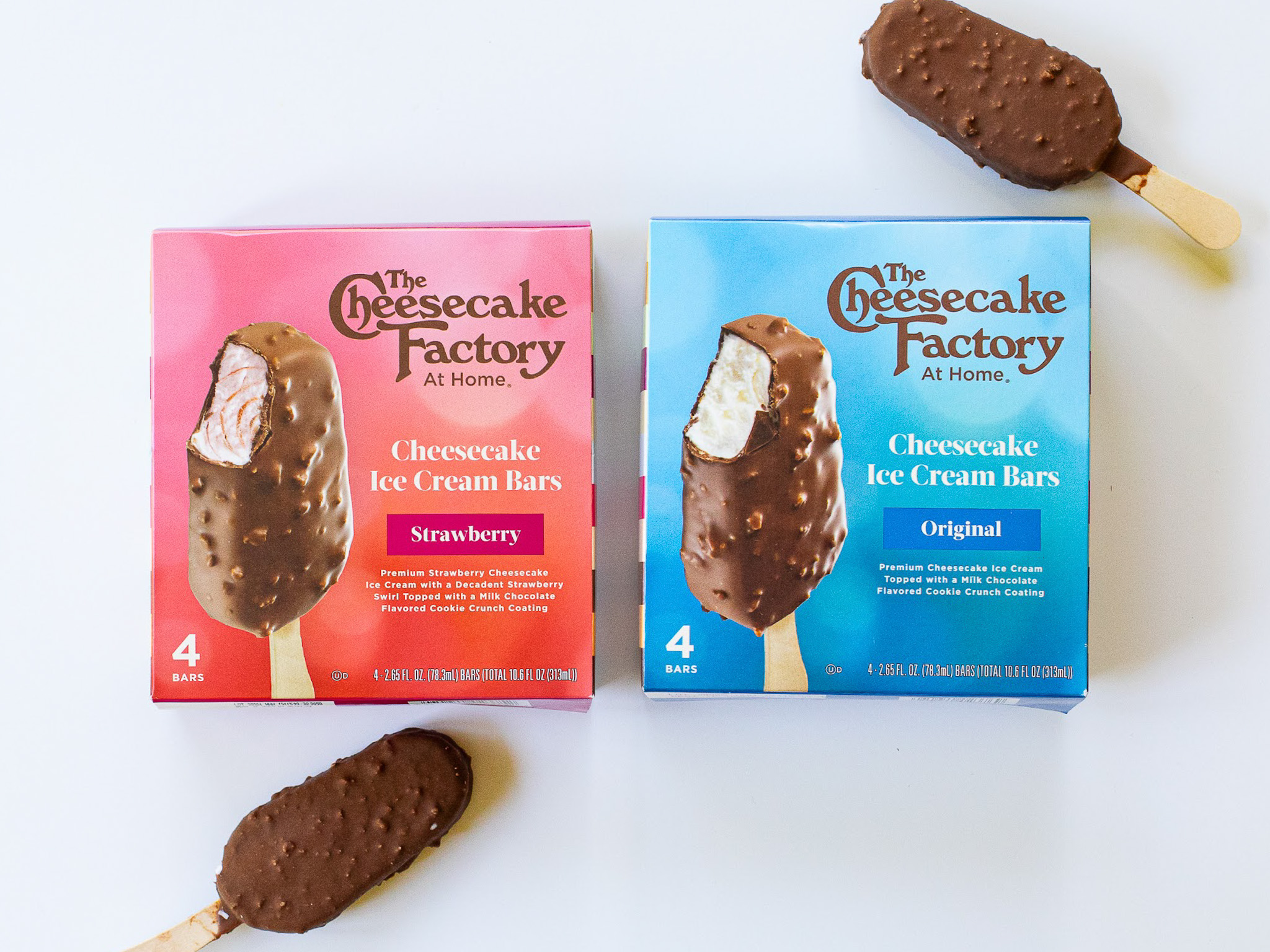 Strawberry Cheesecake Ice Cream Bar