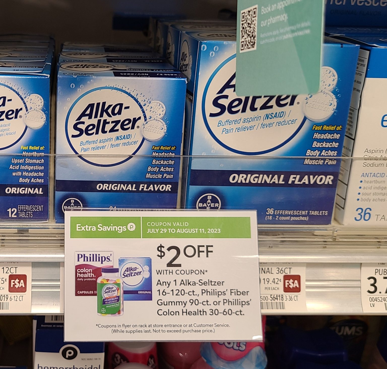 Get Boxes Of Alka-Seltzer As Low As $2.69 At Publix (Regular Price $5. ...