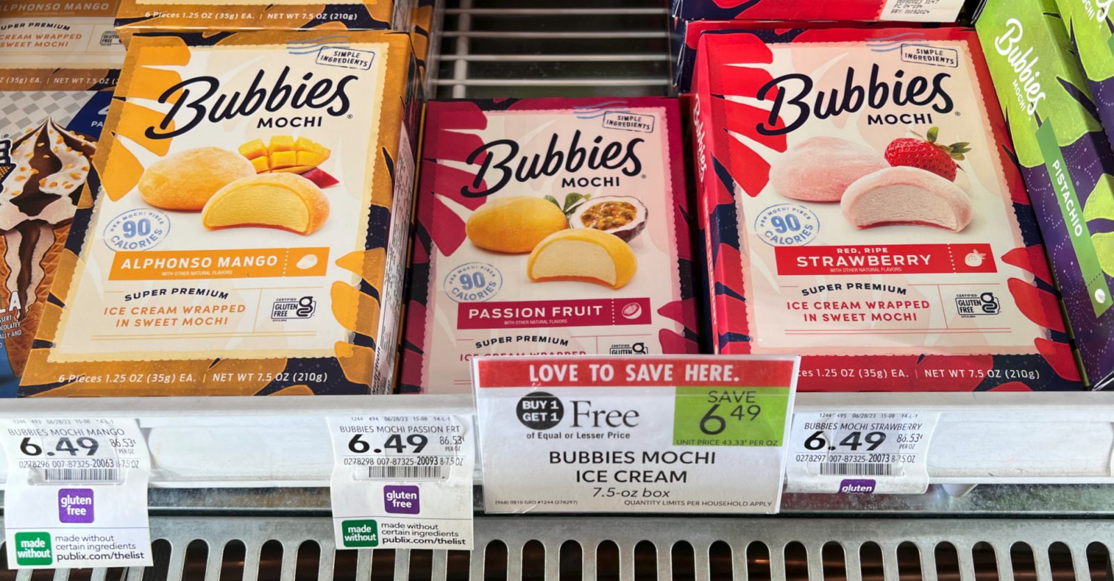 Bubbies Mochi Ice Cream As Low As $2.50 At Publix (Regular Price $6.49 ...