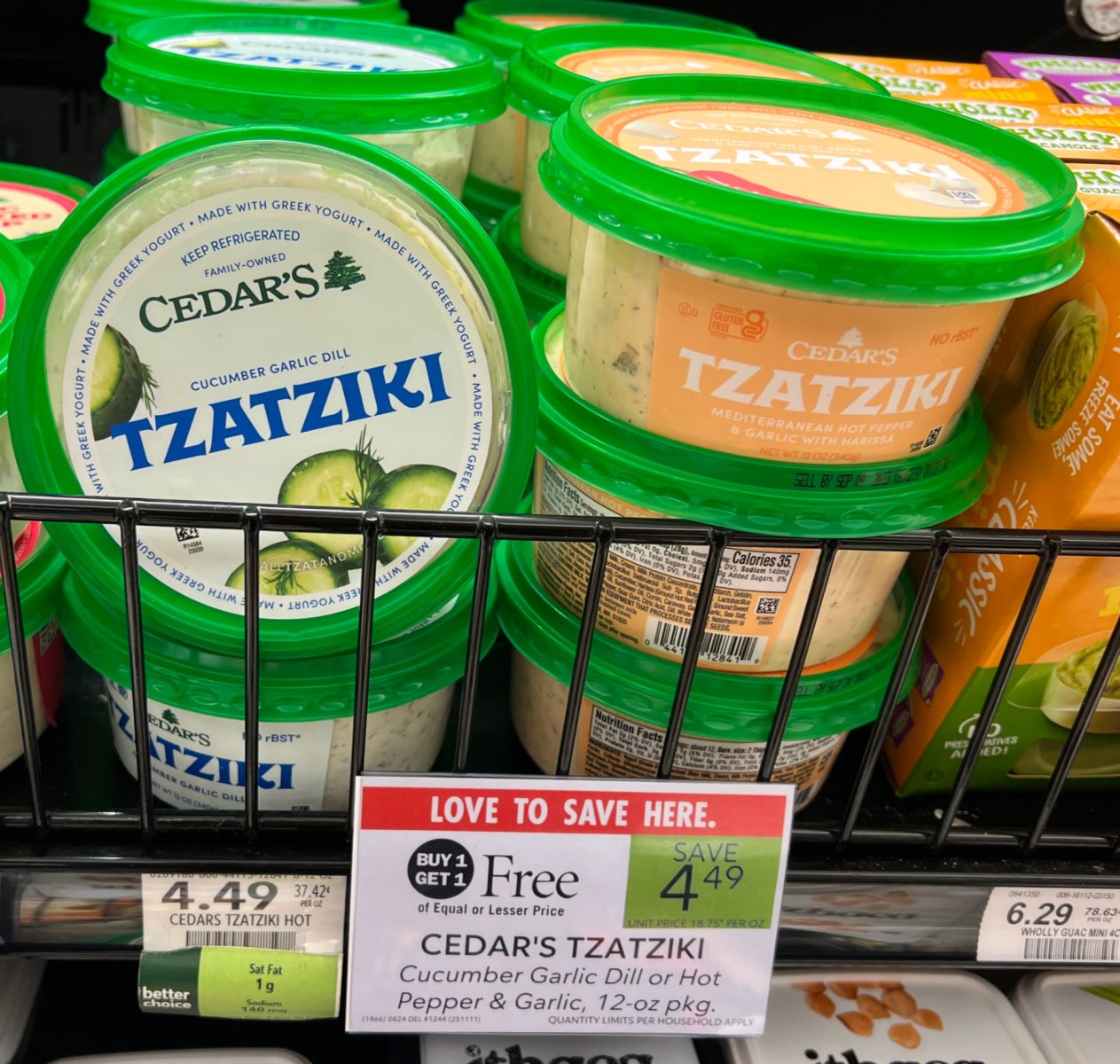 Grab Cedar’s Tzatziki Yogurt Dip For Only $1.75 At Publix - iHeartPublix