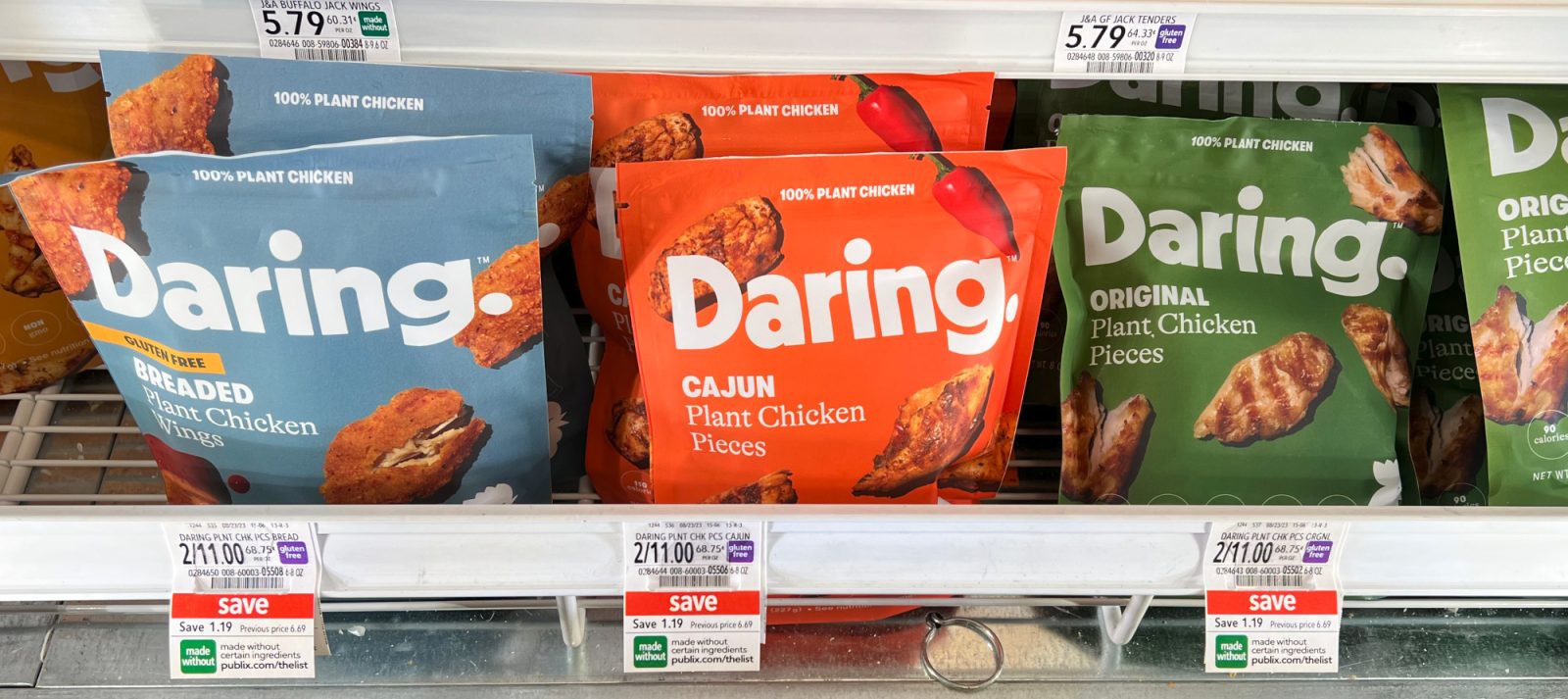 Daring Plant Chicken Pieces Just $4.50 Per Bag At Publix - iHeartPublix