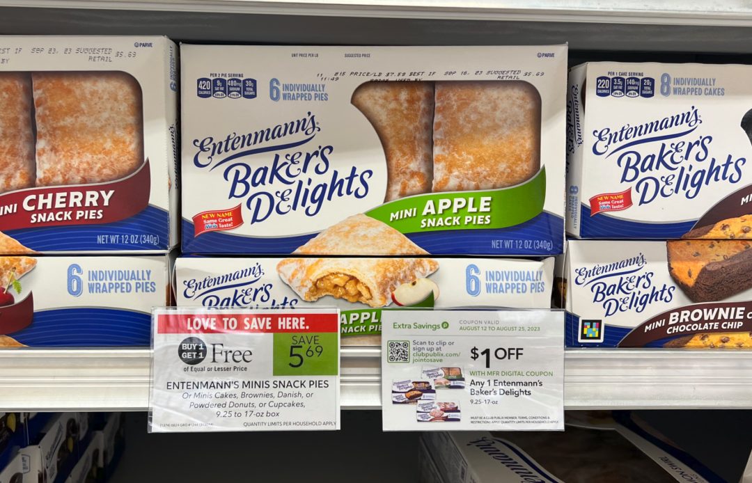 Entenmann’s Baker’s Delight Mini Snack Pies Are As Low As $1.85 At Publix - iHeartPublix