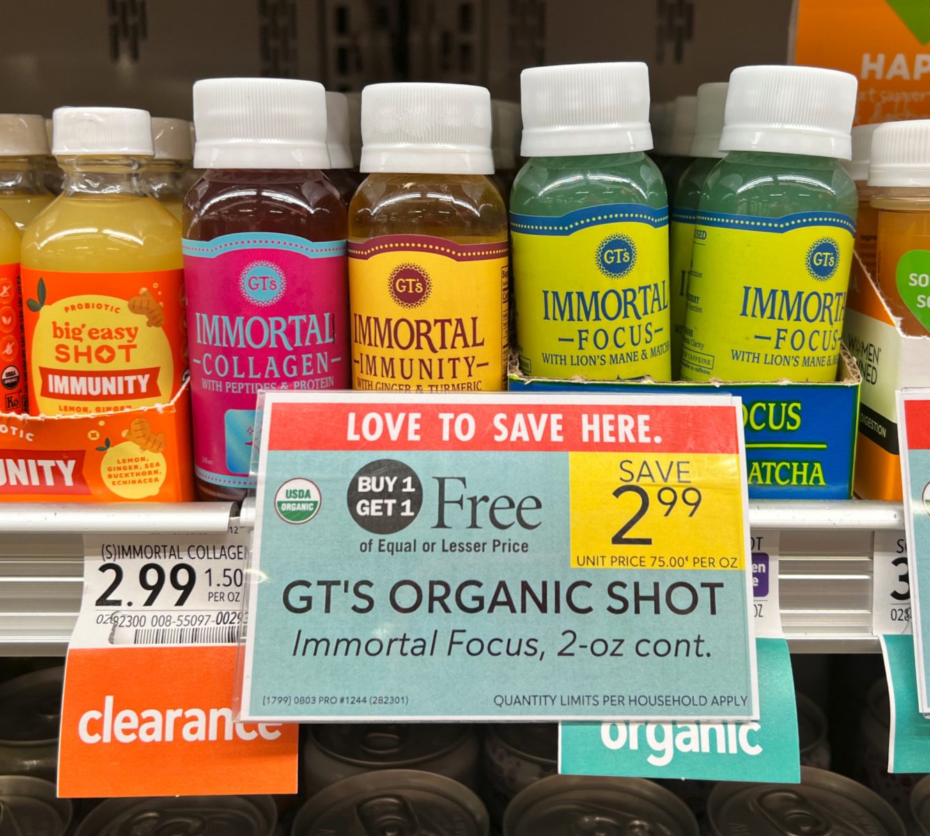 Get GT’s Organic Shots For Just $1 At Publix - iHeartPublix