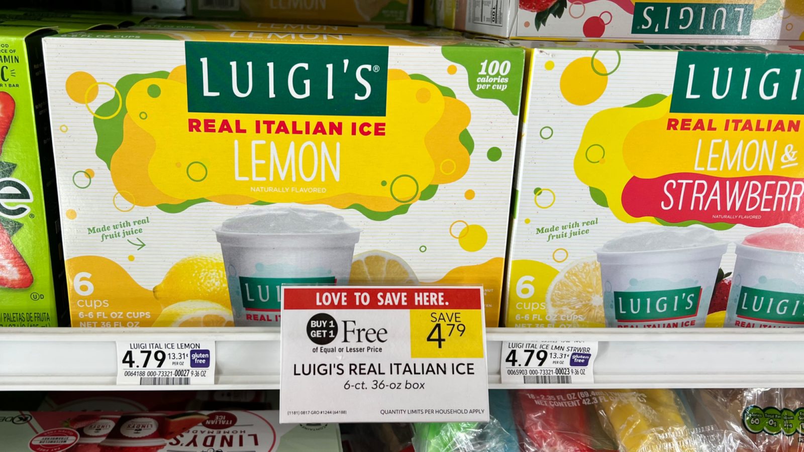 Luigi’s Real Italian Ice As Low As $1.40 Per Box At Publix (23¢ Per ...