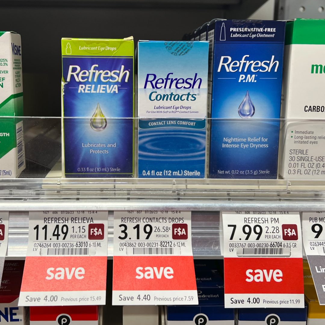 Get Refresh Eye Drops As Low As FREE At Publix - iHeartPublix