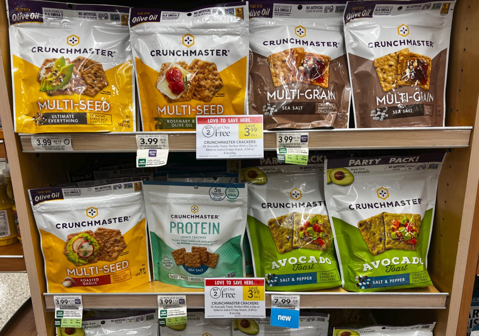 Crunchmaster Avocado Toast Crackers Are Just 91¢ Per Bag At Publix ...