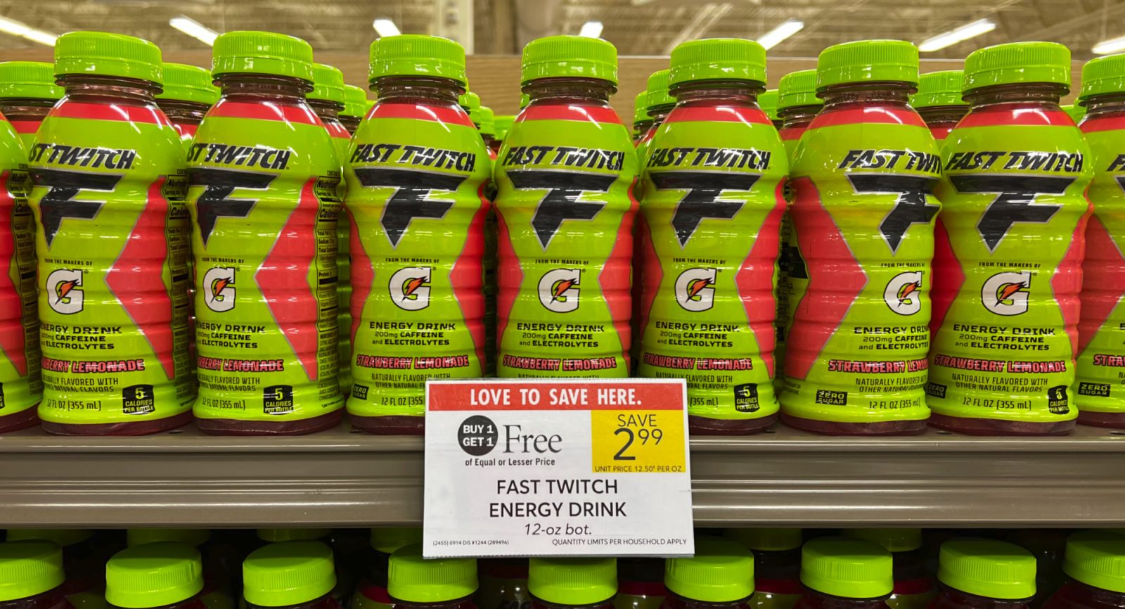 Fast Twitch Energy Drinks Just 50¢ Per Bottle At Publix - iHeartPublix