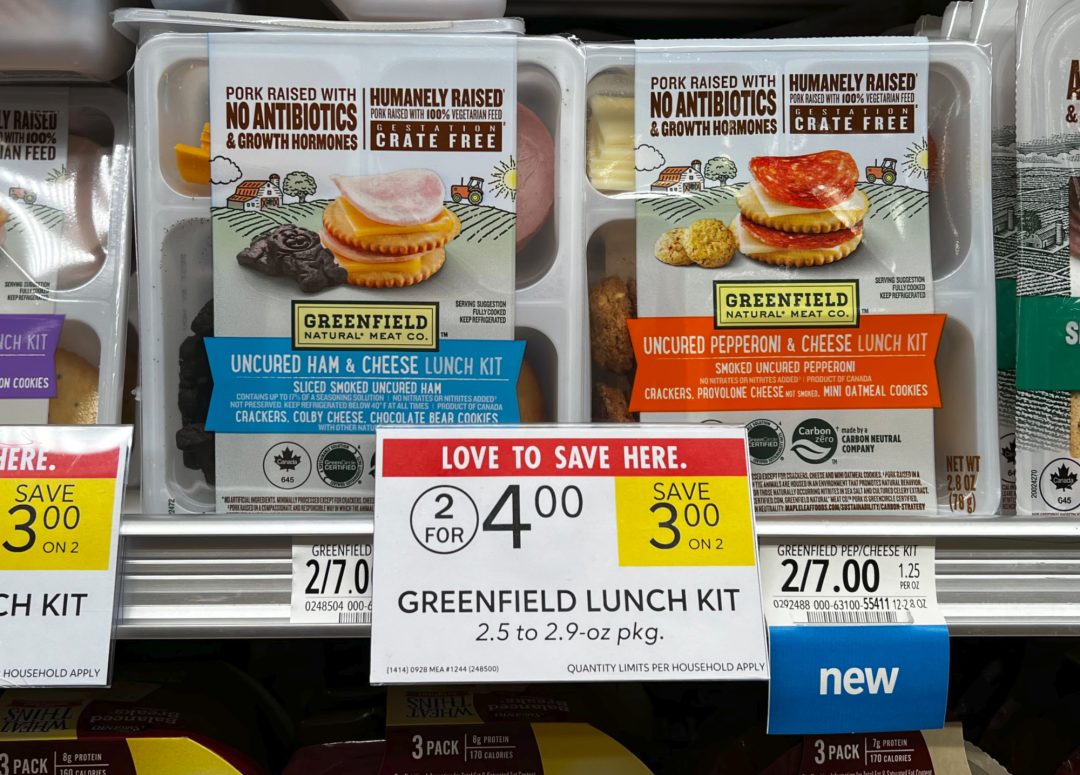 Greenfield Lunch Kits As Low As 75¢ At Publix - iHeartPublix