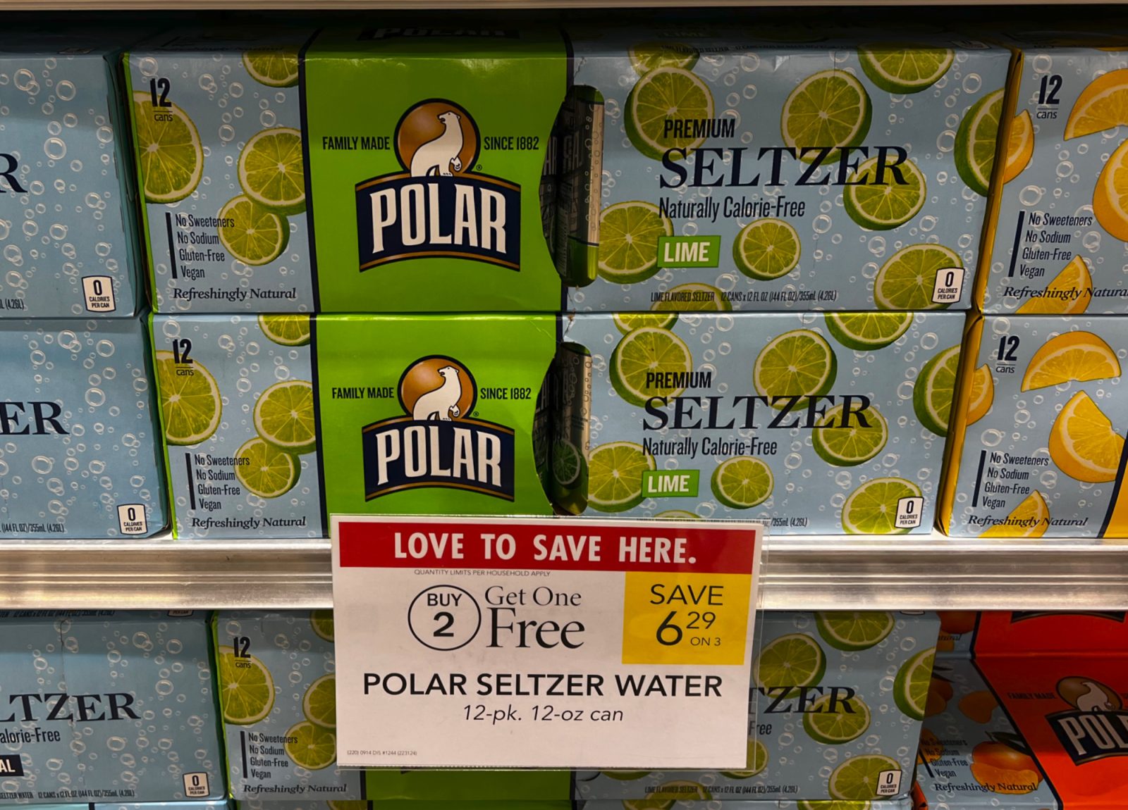 Get Polar Seltzer Water 12-Packs For Just $3.19 At Publix (Regular ...
