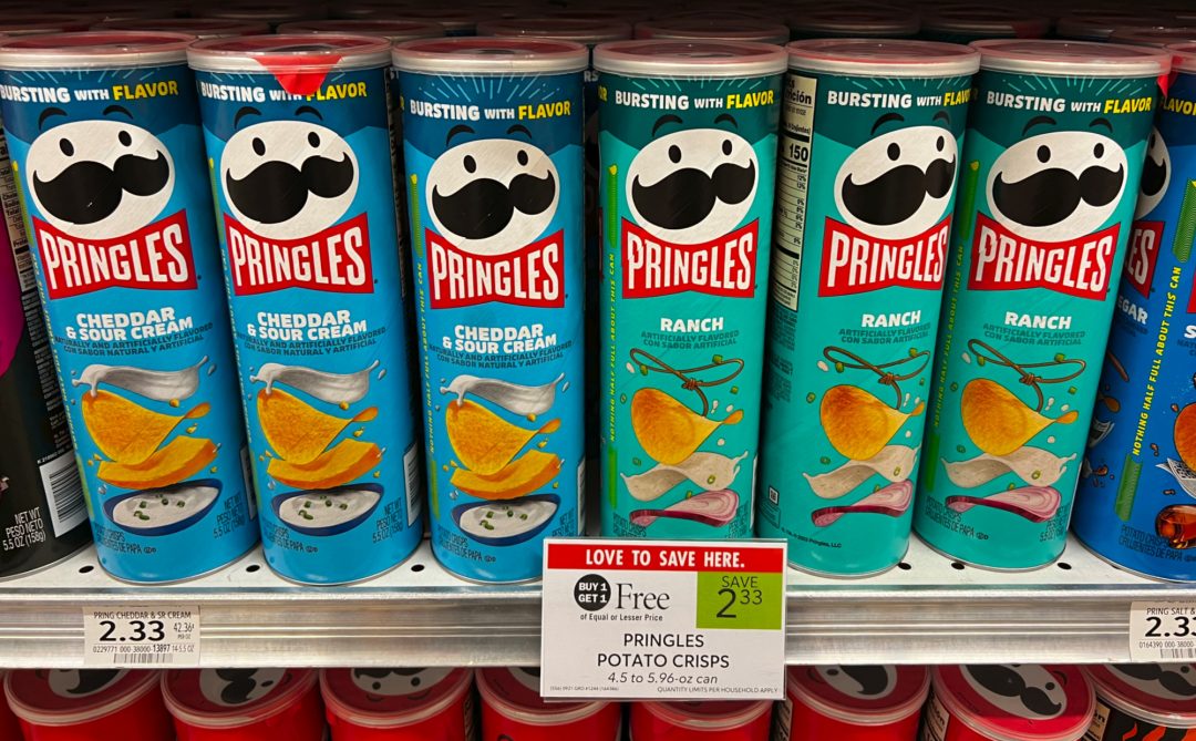 Get Cans Of Pringles Potato Crisps For Just 79¢ Each - iHeartPublix
