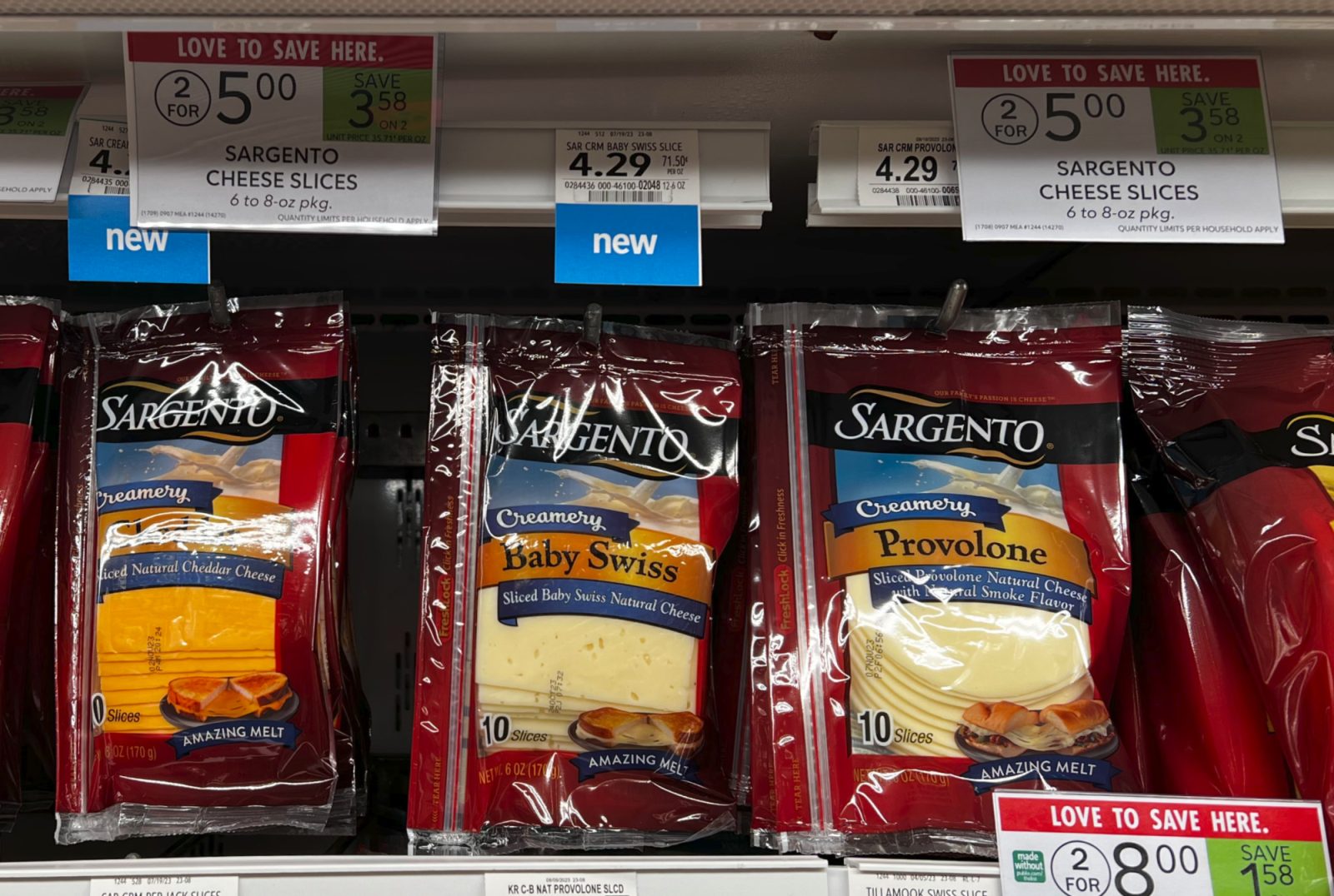Sargento Creamery Cheese Slices Just $1.50 Per Pack At Publix ...