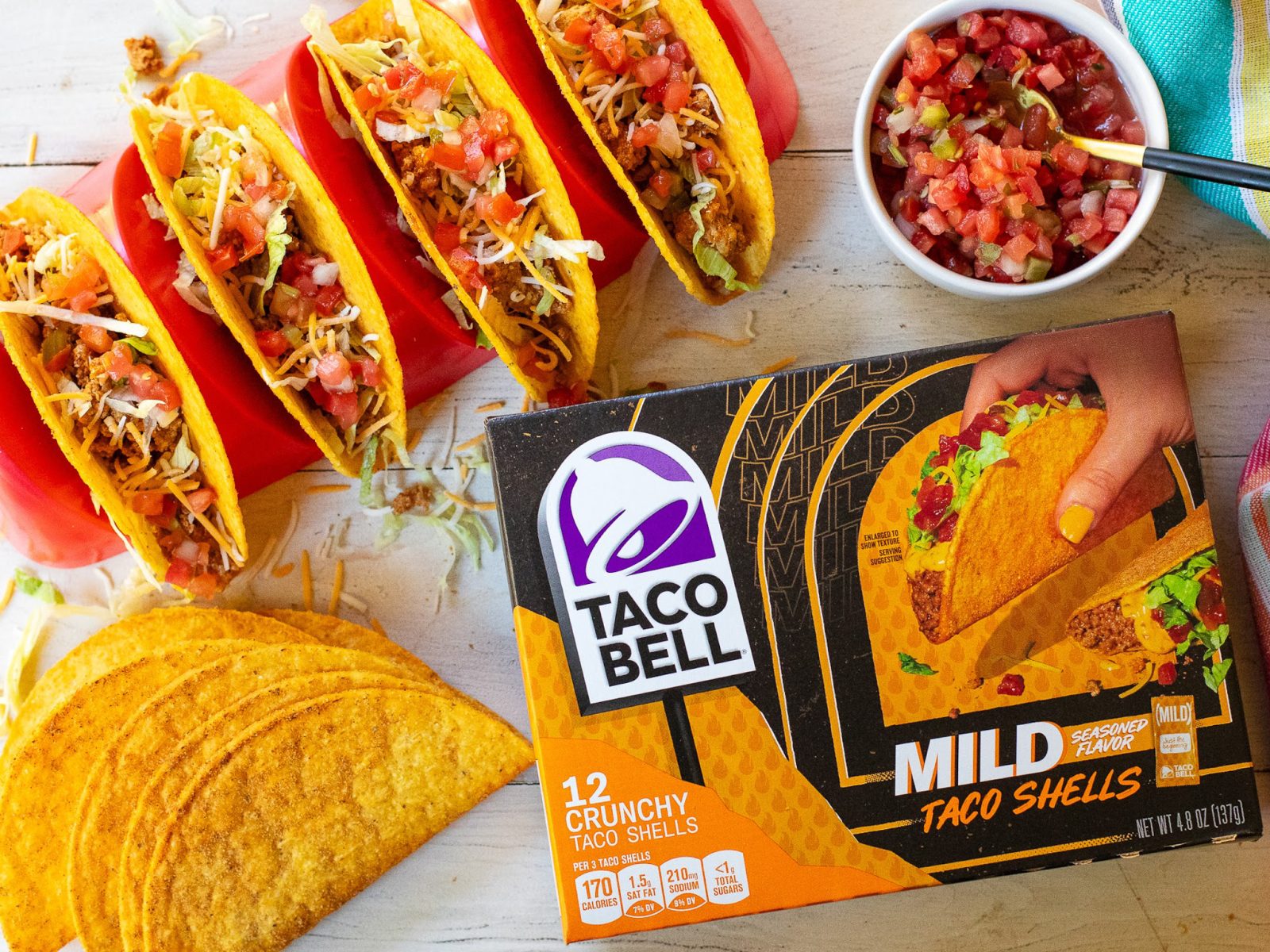 Get The Boxes Of Taco Bell Taco Shells For Just $1.10 Per Box At Publix ...