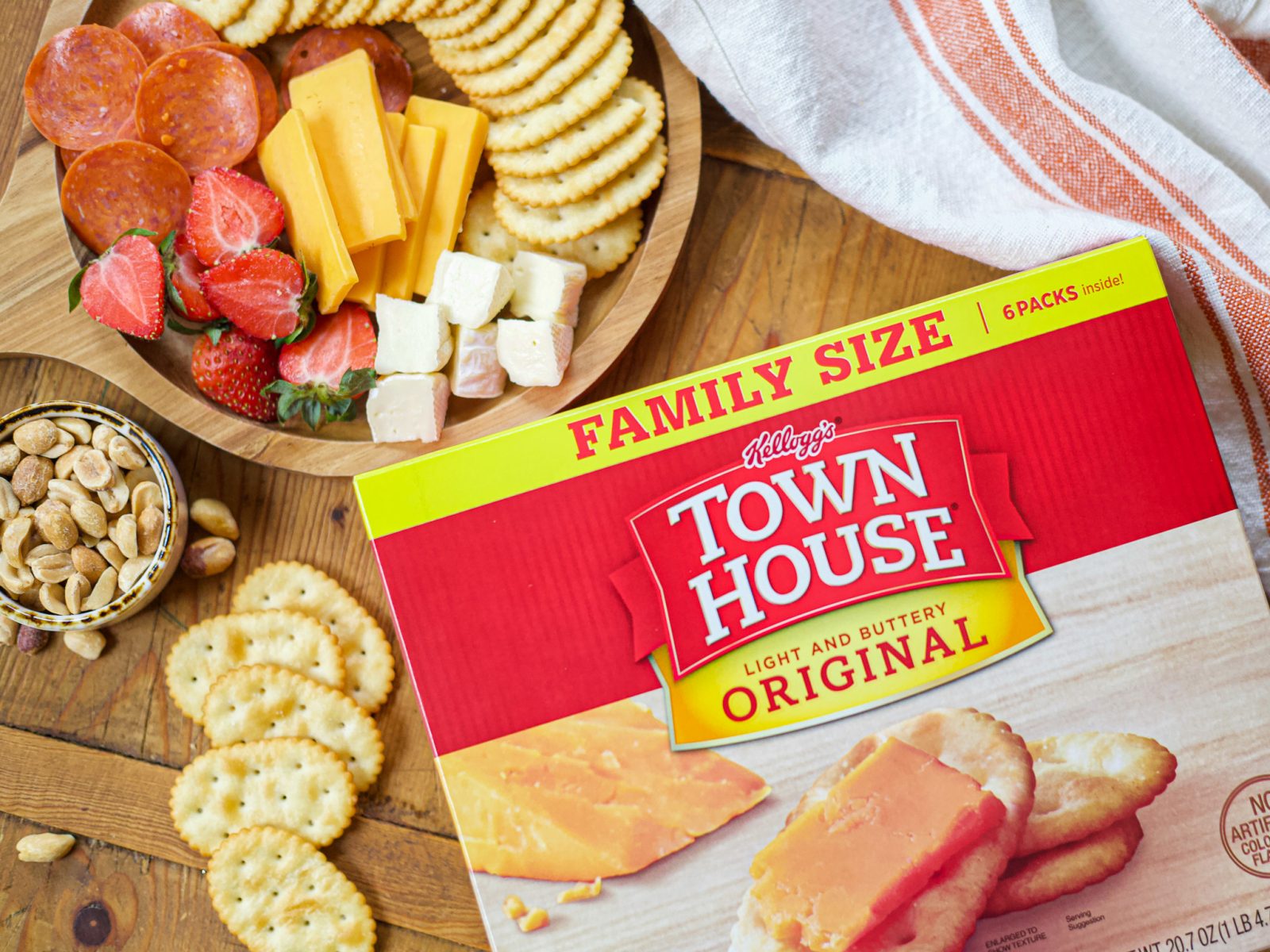 Get Family Size Boxes Of Kellogg’s Town House Crackers As Low As $2.52 ...
