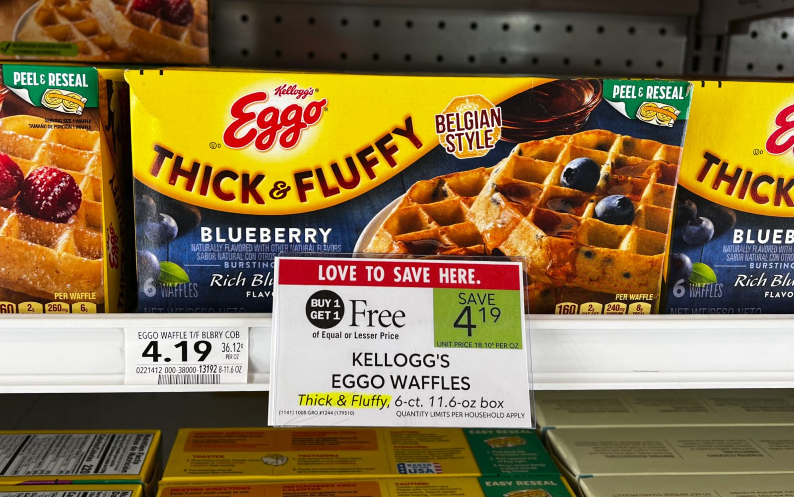 Kellogg’s Eggo Thick & Fluffy Waffles Are As Low As $1.60 Per Box At ...