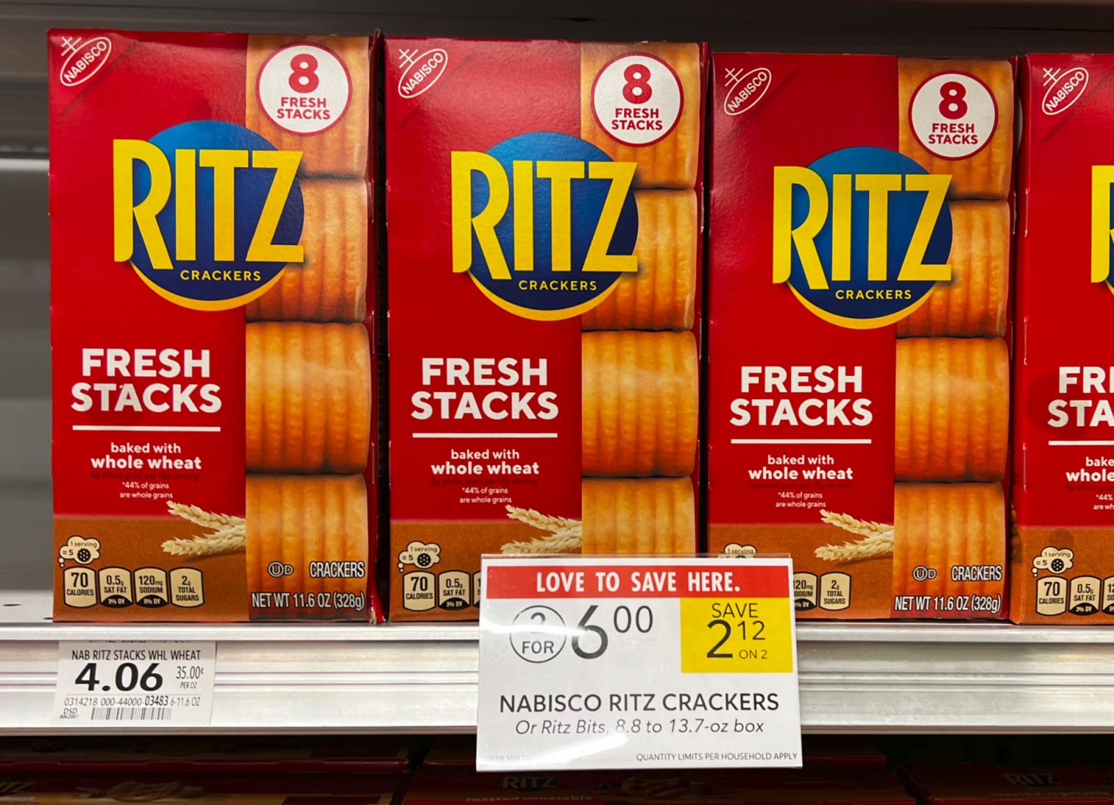 Nabisco Ritz Crackers Are Just $2 Per Box At Publix - iHeartPublix