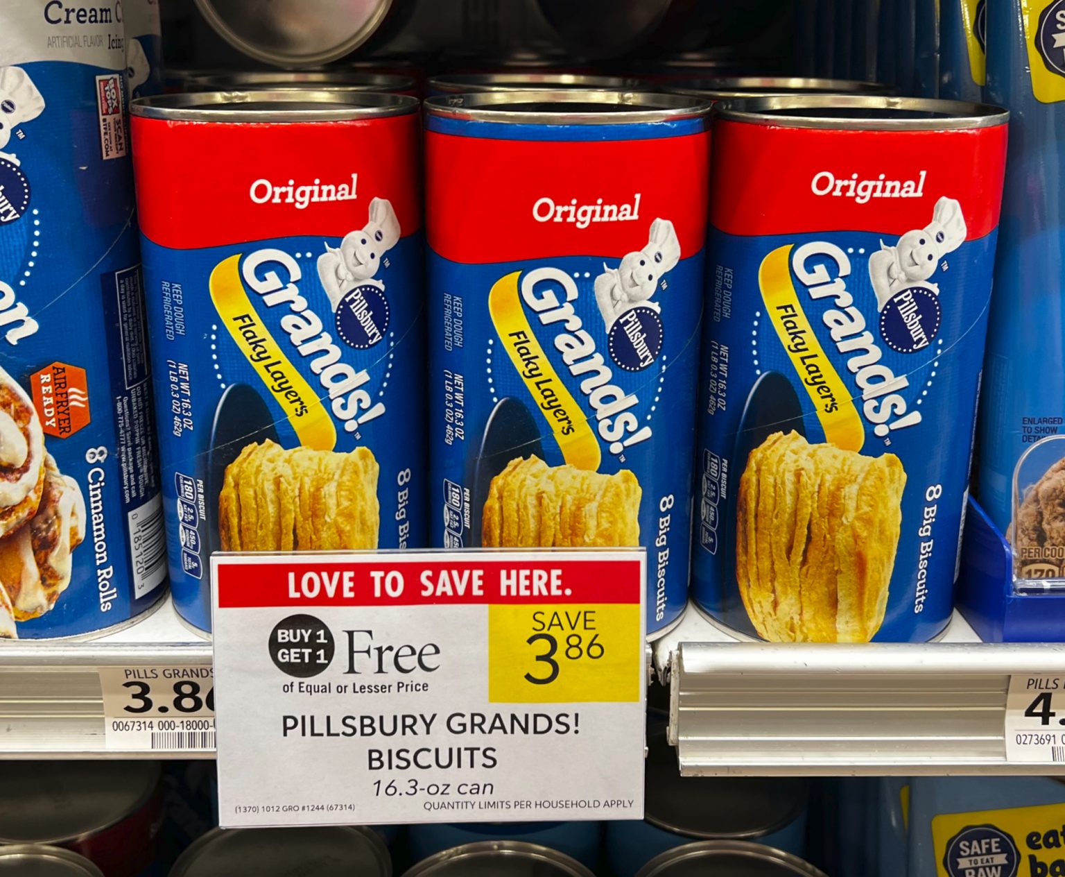 Pillsbury Grands Biscuits As Low As $1.43 Per Can At Publix - iHeartPublix