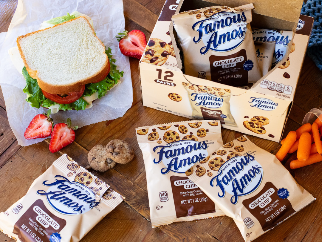 Sweeten Your Day with Famous Amos Bite-Size Cookies – Buy One, Get One ...