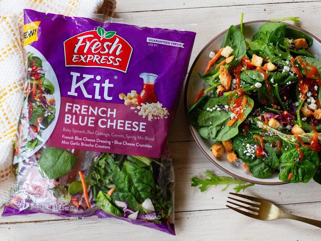 Fresh Express French Blue Cheese Kit Just $1.75 At Publix - iHeartPublix