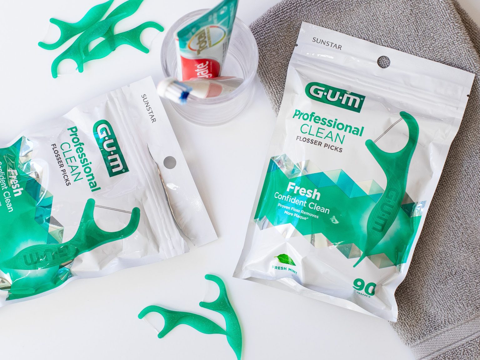 GUM Professional Clean Flosser Picks Just 99¢ At Publix - iHeartPublix