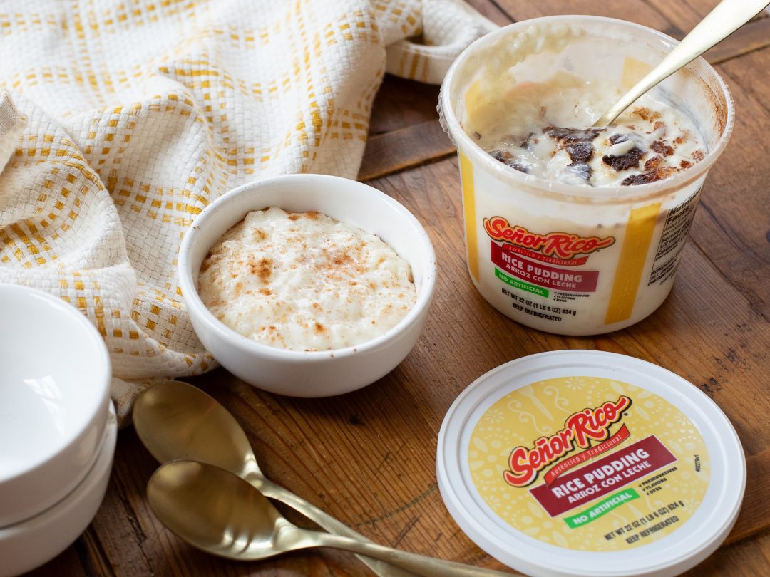Big Tubs Of Señor Rico Rice Pudding Just 50¢ At Publix - iHeartPublix