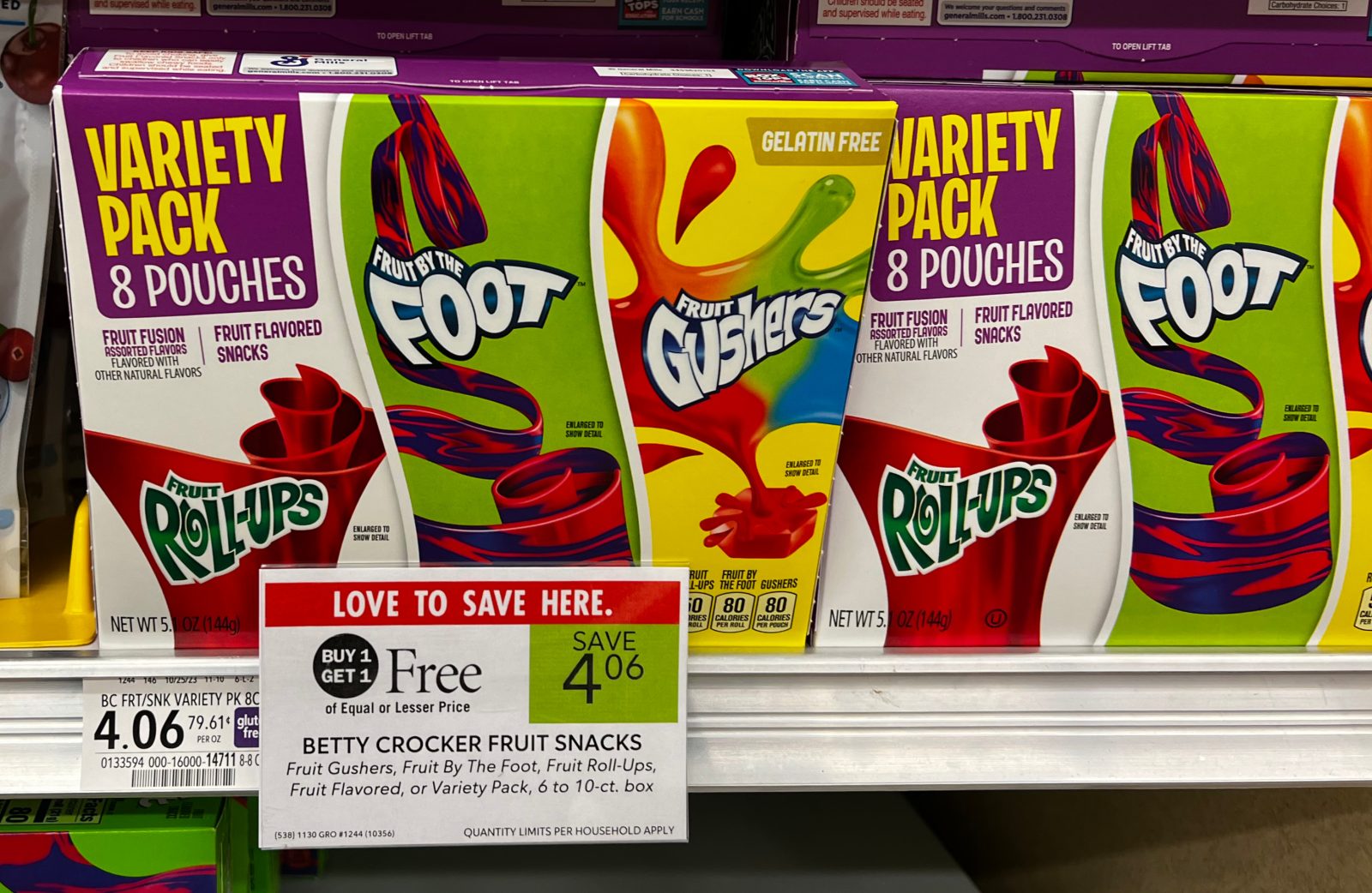 Betty Crocker Fruit Flavored Snacks Just $1.53 At Publix - iHeartPublix