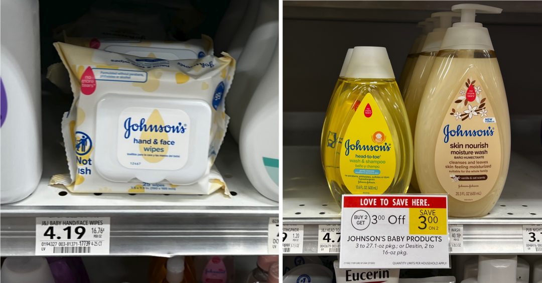 Get A Nice Deal On Johnson’s Baby Products – Items As Low As $1.94 At ...
