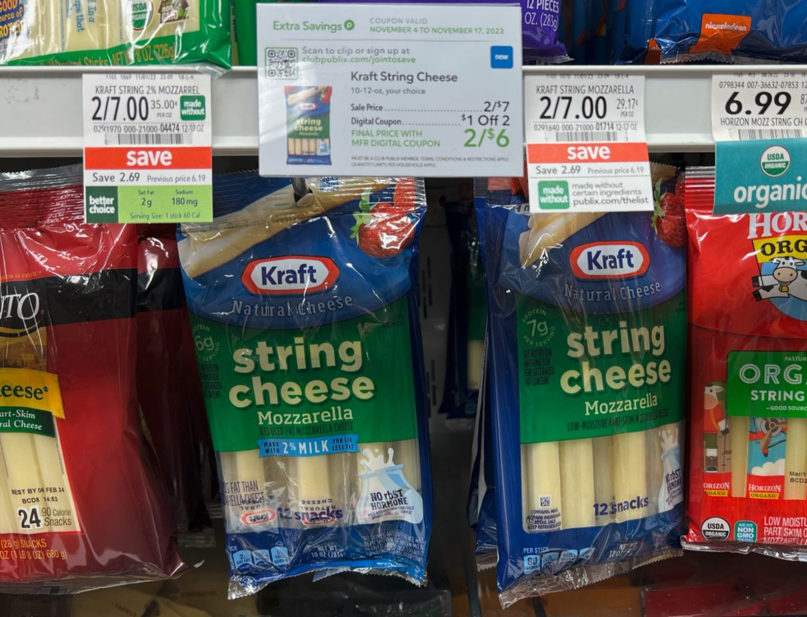Kraft String Cheese Just $3 At Publix (Regular Price $6.19) - iHeartPublix