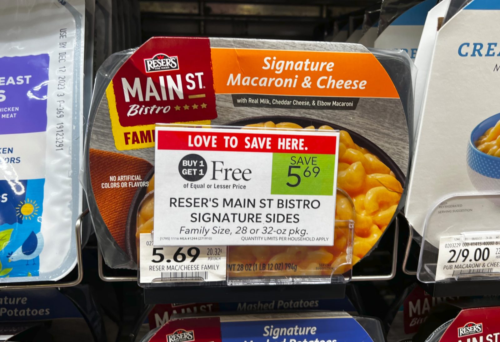 Reser’s Main St. Bistro Sides Coupon For Current BOGO Sale – As Low As ...