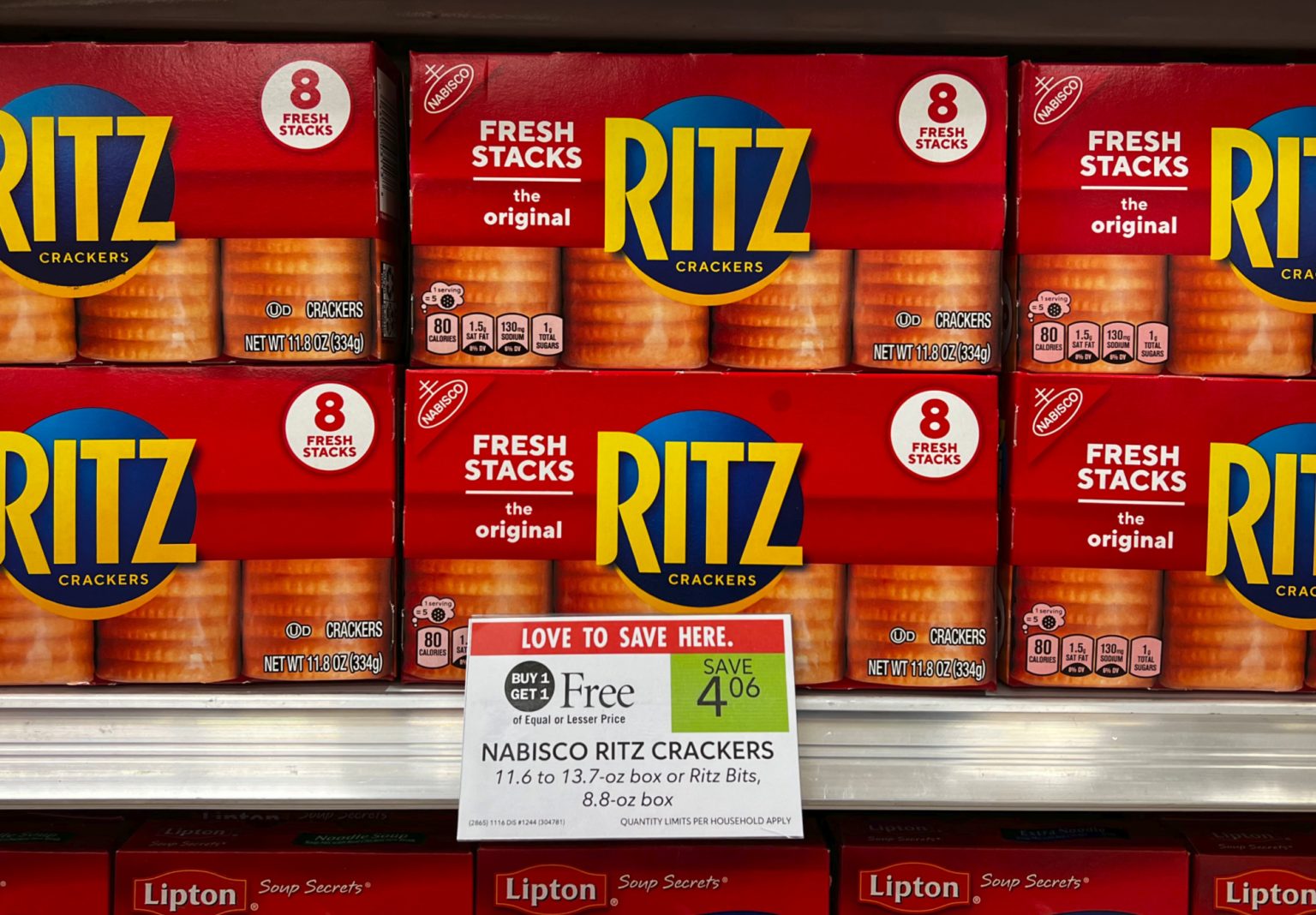 Nabisco Ritz Crackers Are Just 53¢ Per Box At Publix - iHeartPublix
