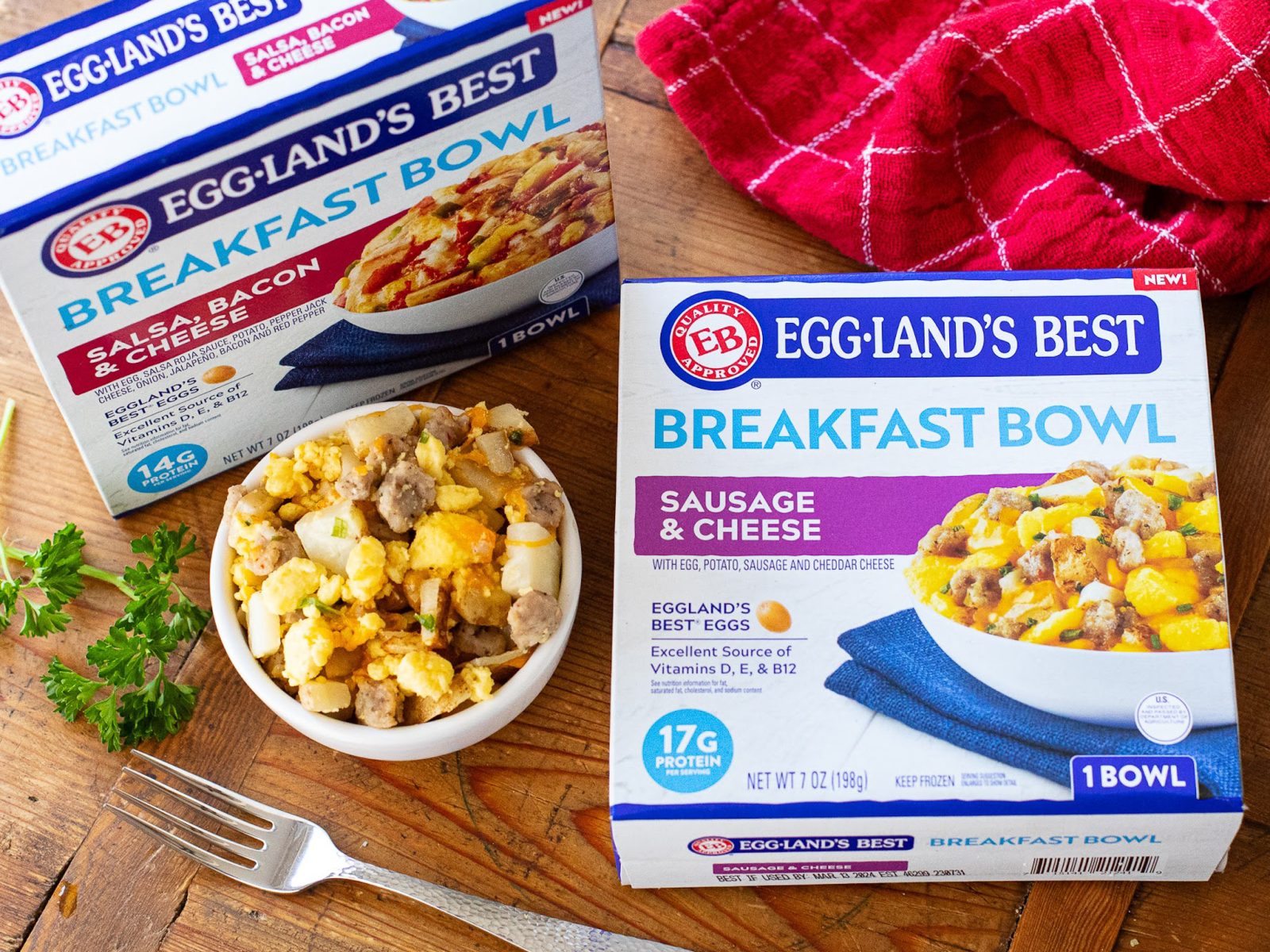 Time To Stock Your Cart! Eggland’s Best Breakfast Bowls & Omelet Bites ...