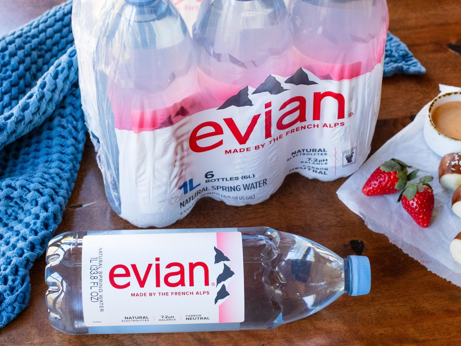 Evian Natural Spring Water 6-Pack Just $7.50 (Regular Price $15.99 ...