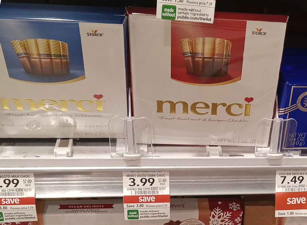 Grab Merci Chocolates For $1.99 At Publix - iHeartPublix