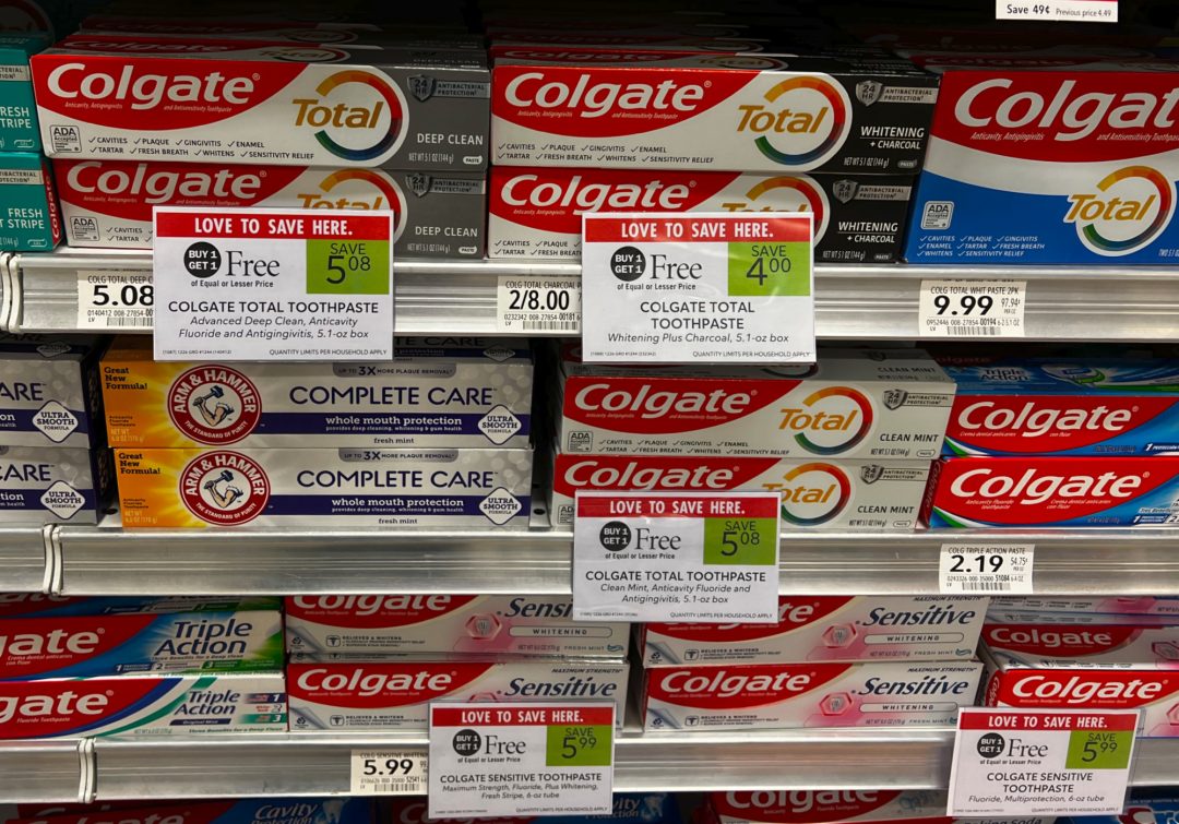 Grab Colgate Total Toothpaste As Low As FREE At Publix - iHeartPublix