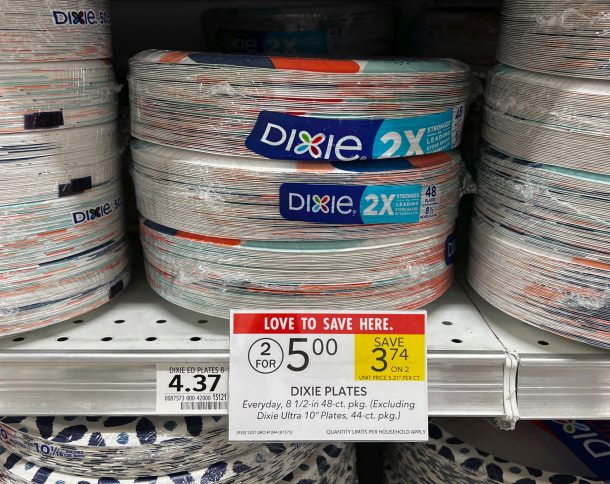 Dixie Paper Plates Or Bowls Just $1.75 Per Package At Publix - iHeartPublix