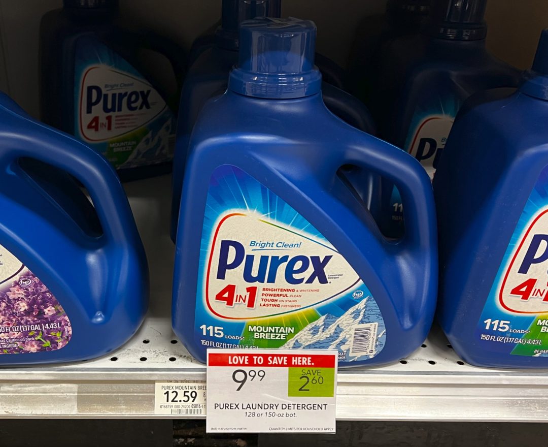 Get A BIG Bottle Of Purex Liquid Laundry Detergent As Low As $7.99 At ...
