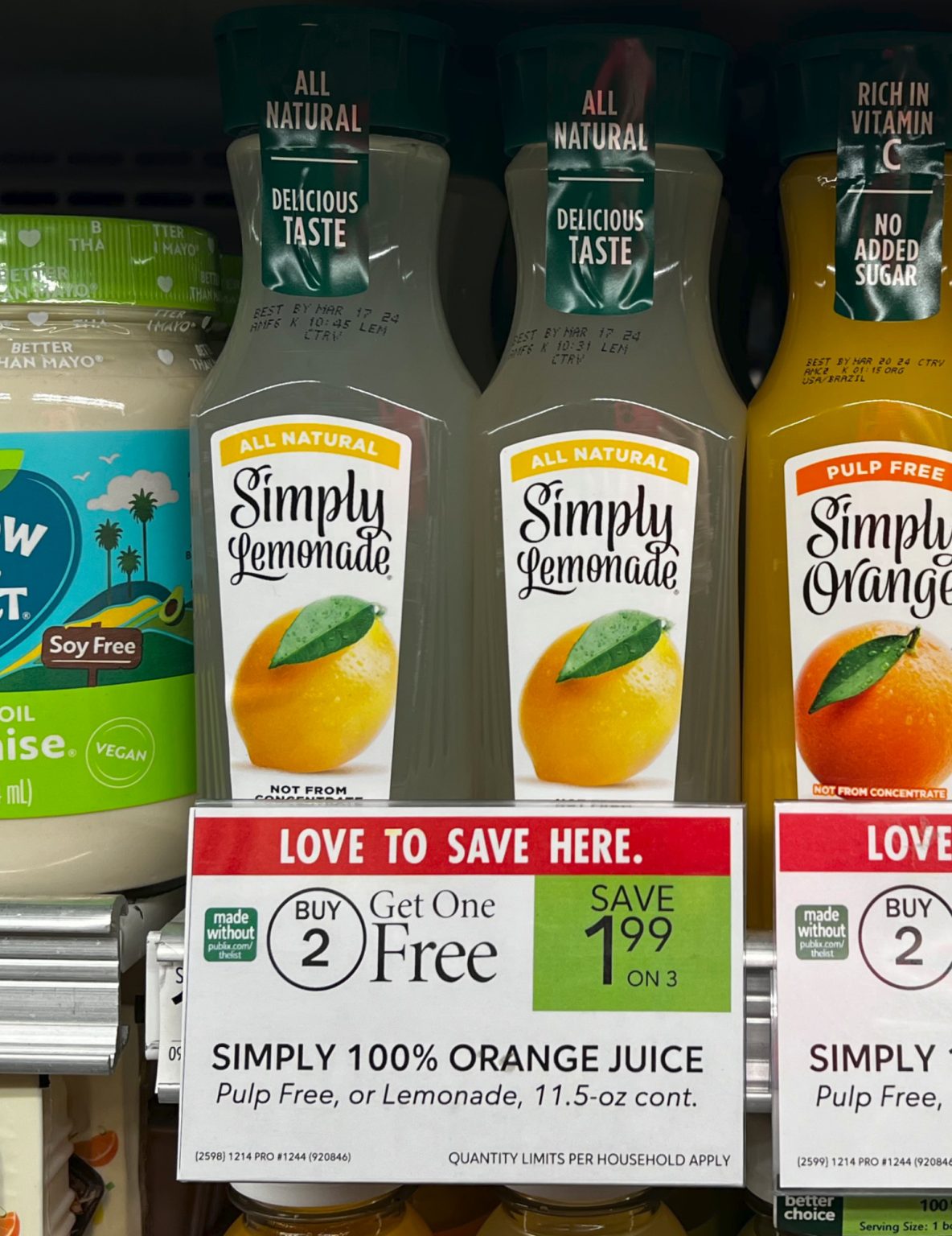 Simply Lemonade As Low As $1.03 At Publix - iHeartPublix