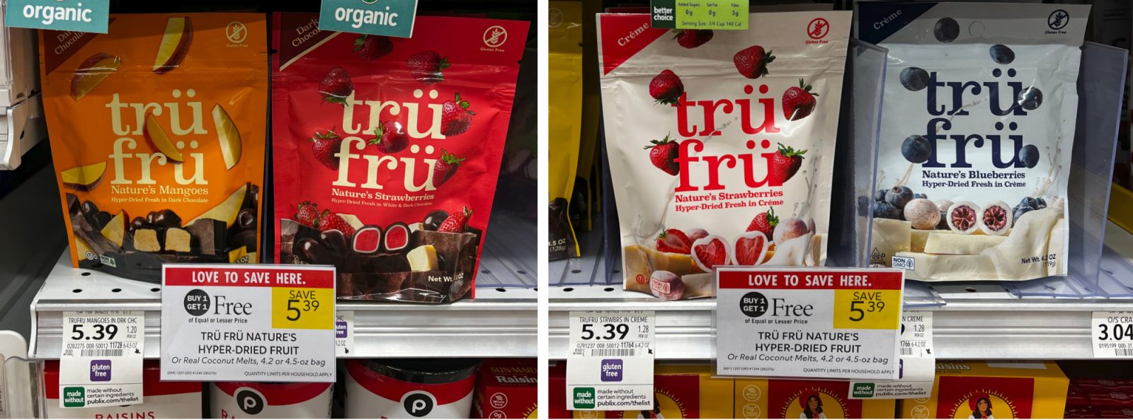 TruFru Hyper Dried Snacks Just $1.70 Per Bag At Publix (Regular Price ...