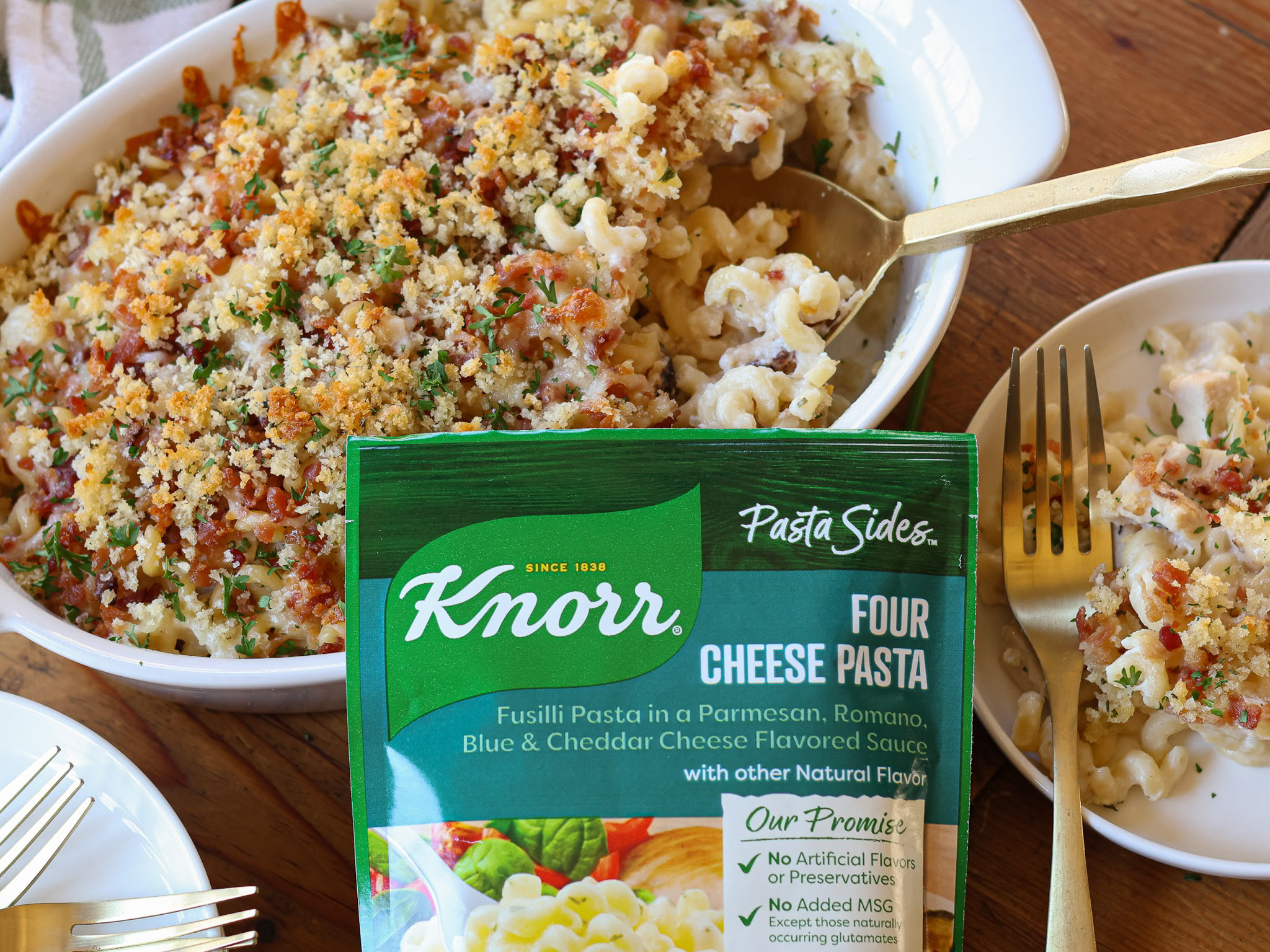 Save On Delicious Knorr Sides – Perfect For My Bacon Chicken Macaroni & Cheese - iHeartPublix