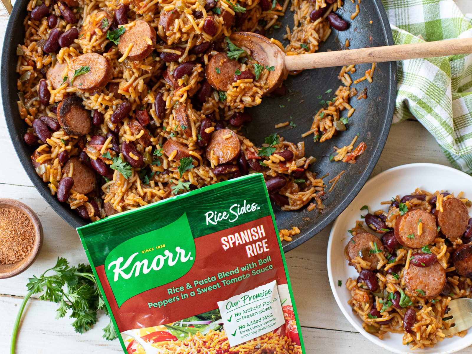 Cajun Red Beans & Rice Is Your Perfect Weeknight Meal – Delicious Meal Made Easy With Knorr ...