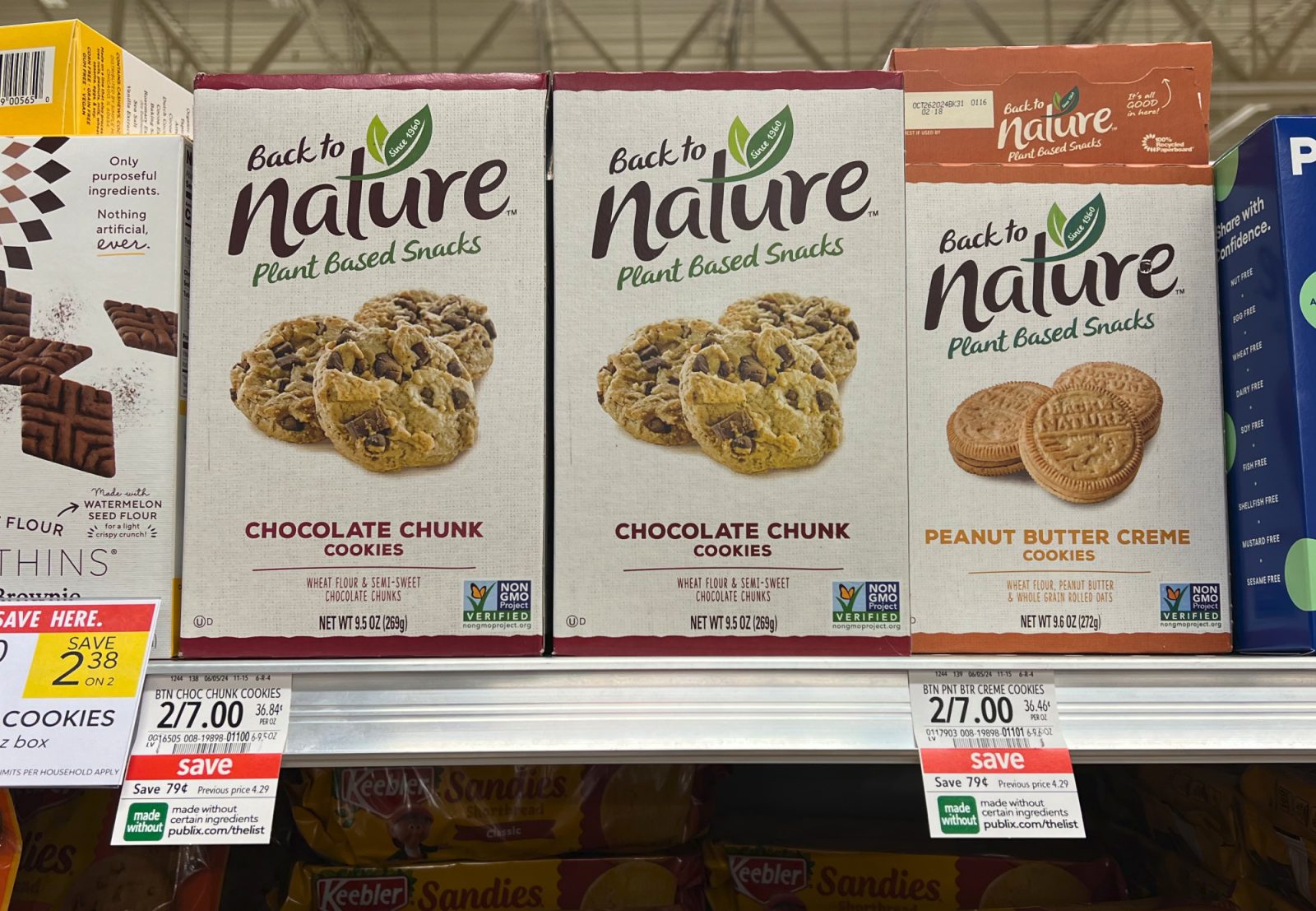 Back To Nature Cookies Just $2 Per Box At Publix - iHeartPublix