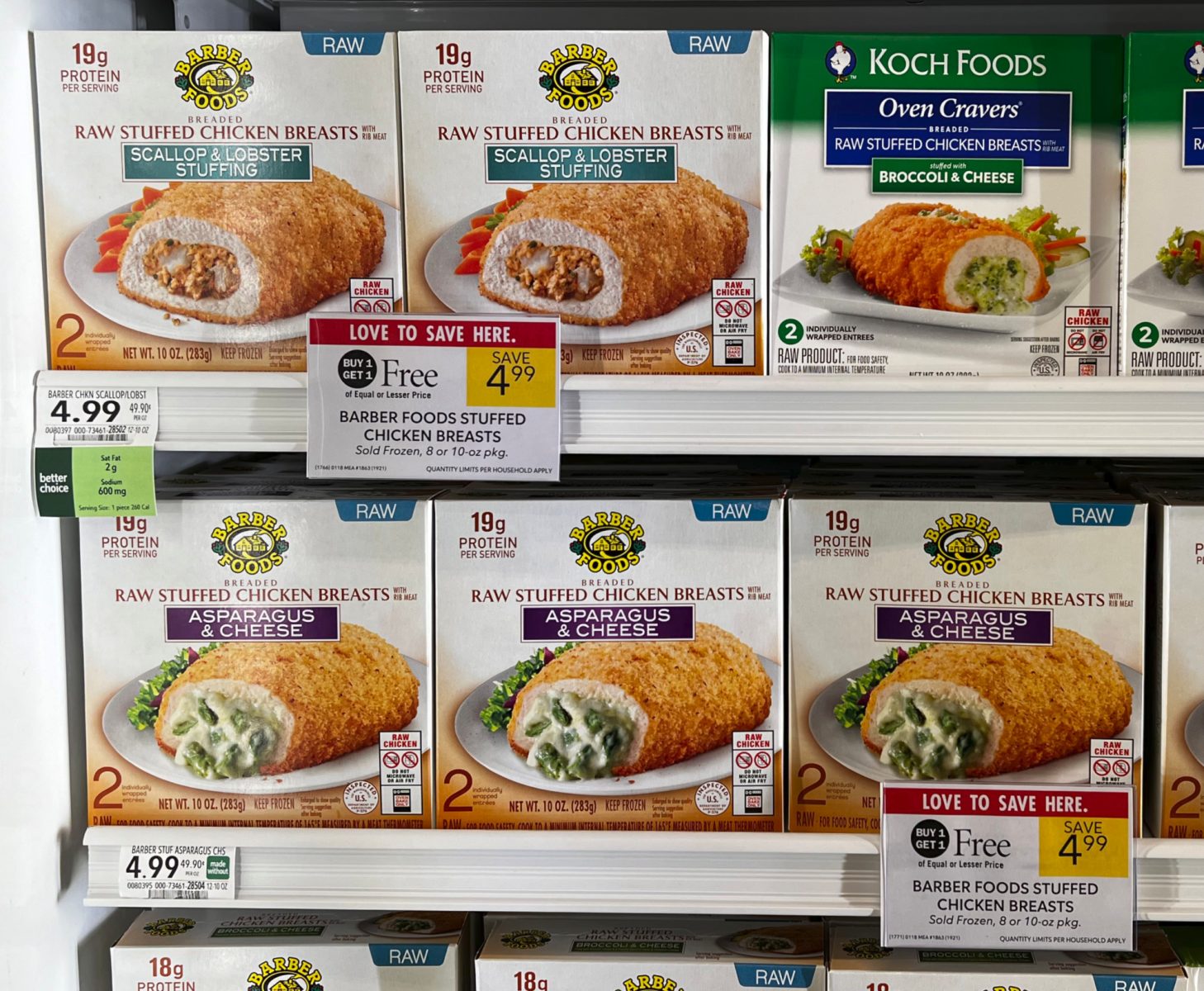 Barber Foods Stuffed Chicken Breasts As Low As $1.50 Per Box At Publix ...