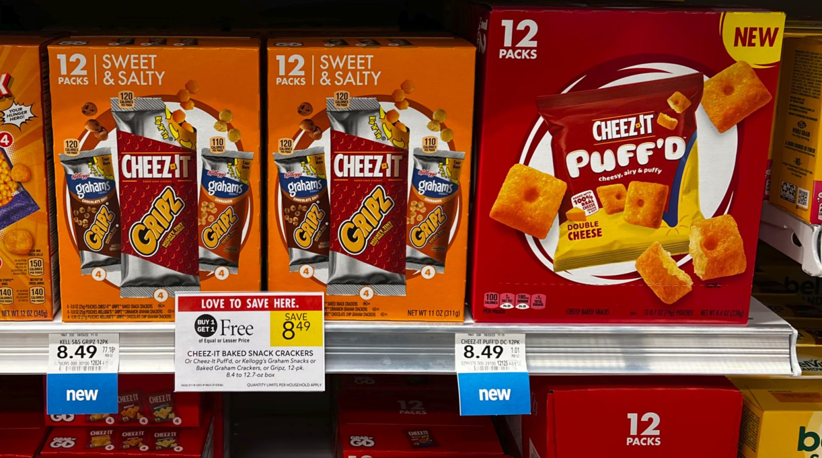 Cheez-It Puff’d 12-Packs As Low As $3.25 At Publix (Regular Price $8.49 ...